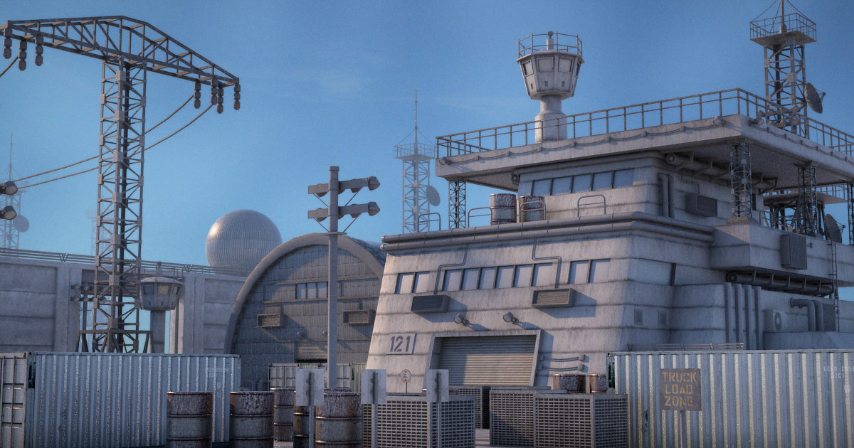 Industrial Outpost | 3D Industrial | Unity Asset Store