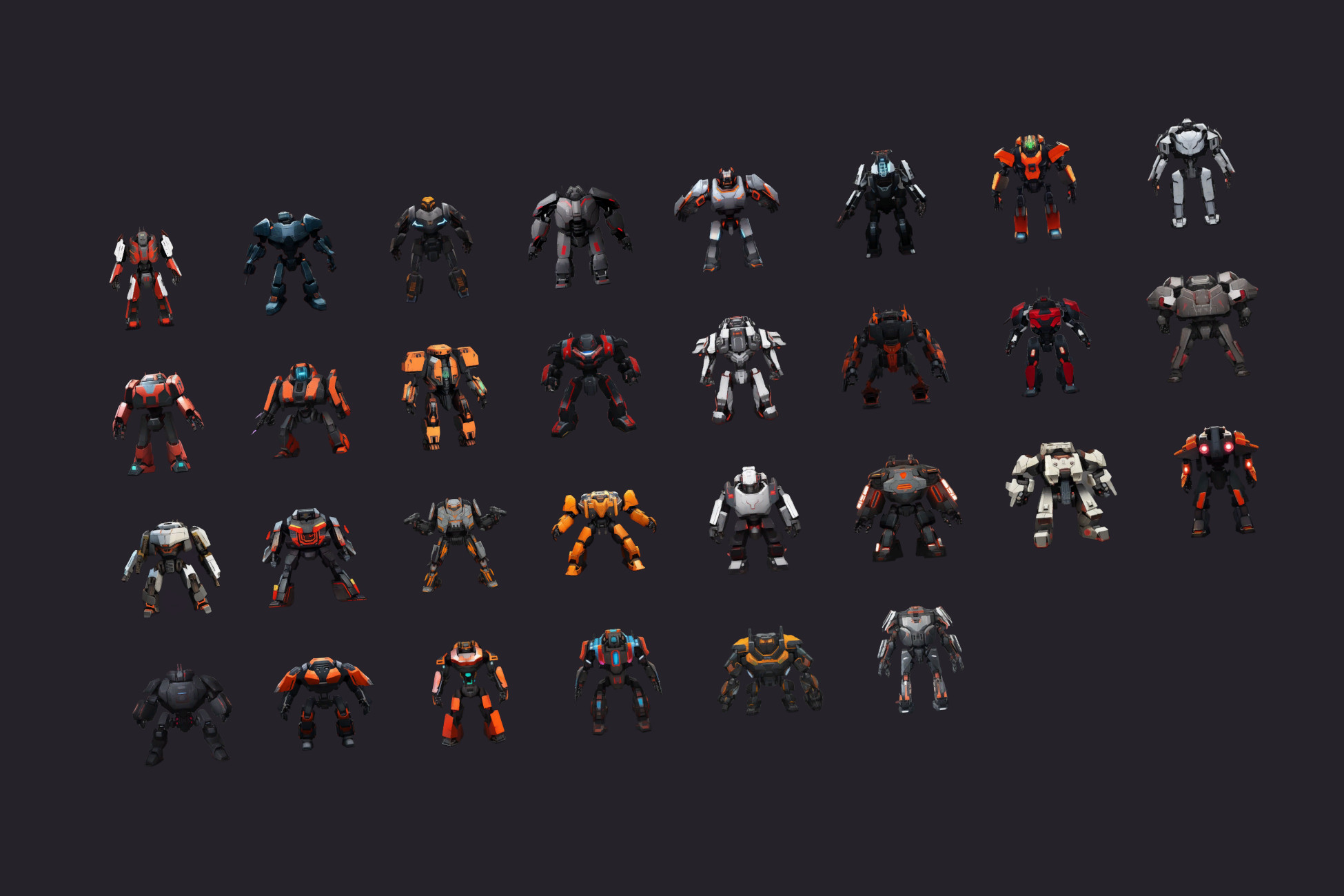 Mech Sprites | 2D アイコン | Unity Asset Store