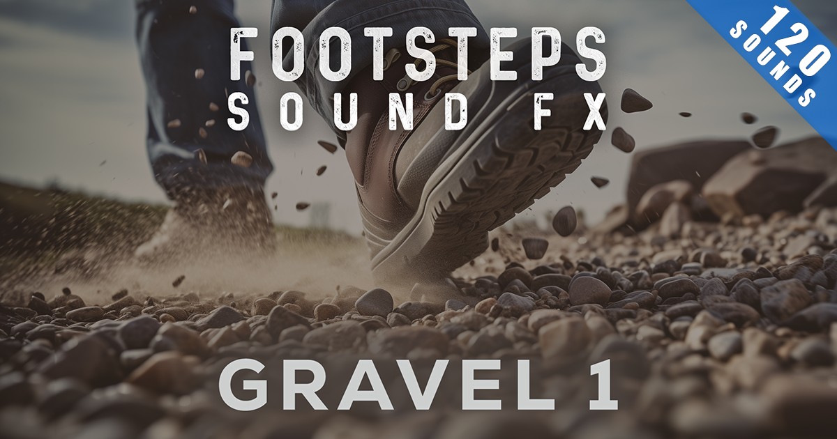 Footsteps Sound FX - Gravel 1 | Foley Sound FX | Unity Asset Store