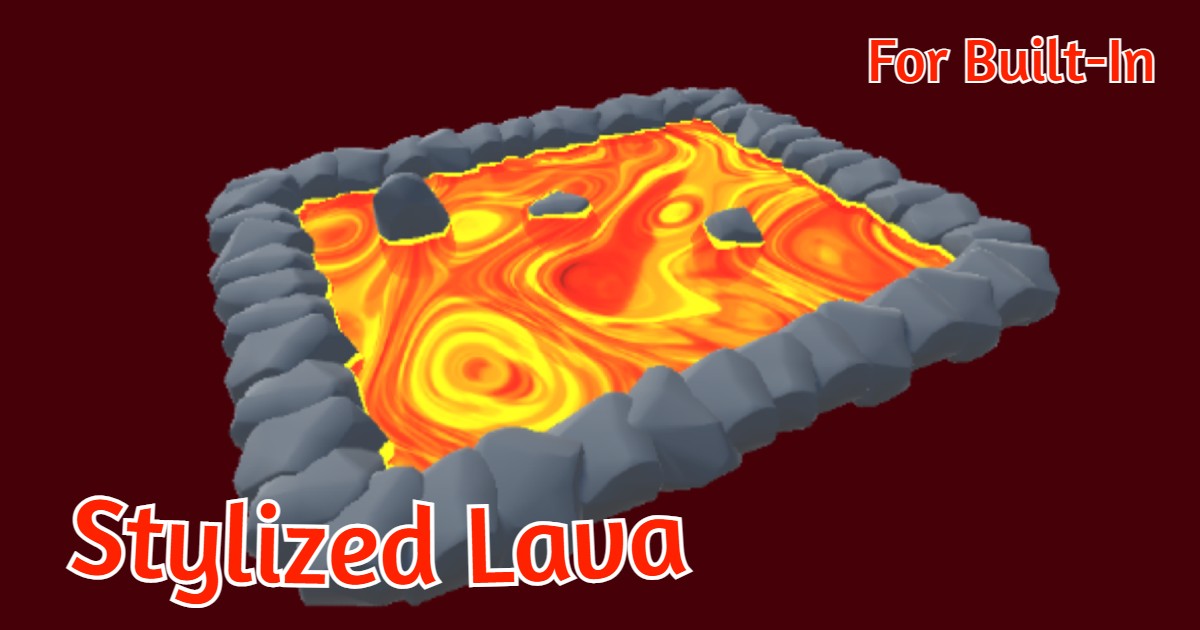 Stylized Lava for Built-In | VFX Shaders | Unity Asset Store