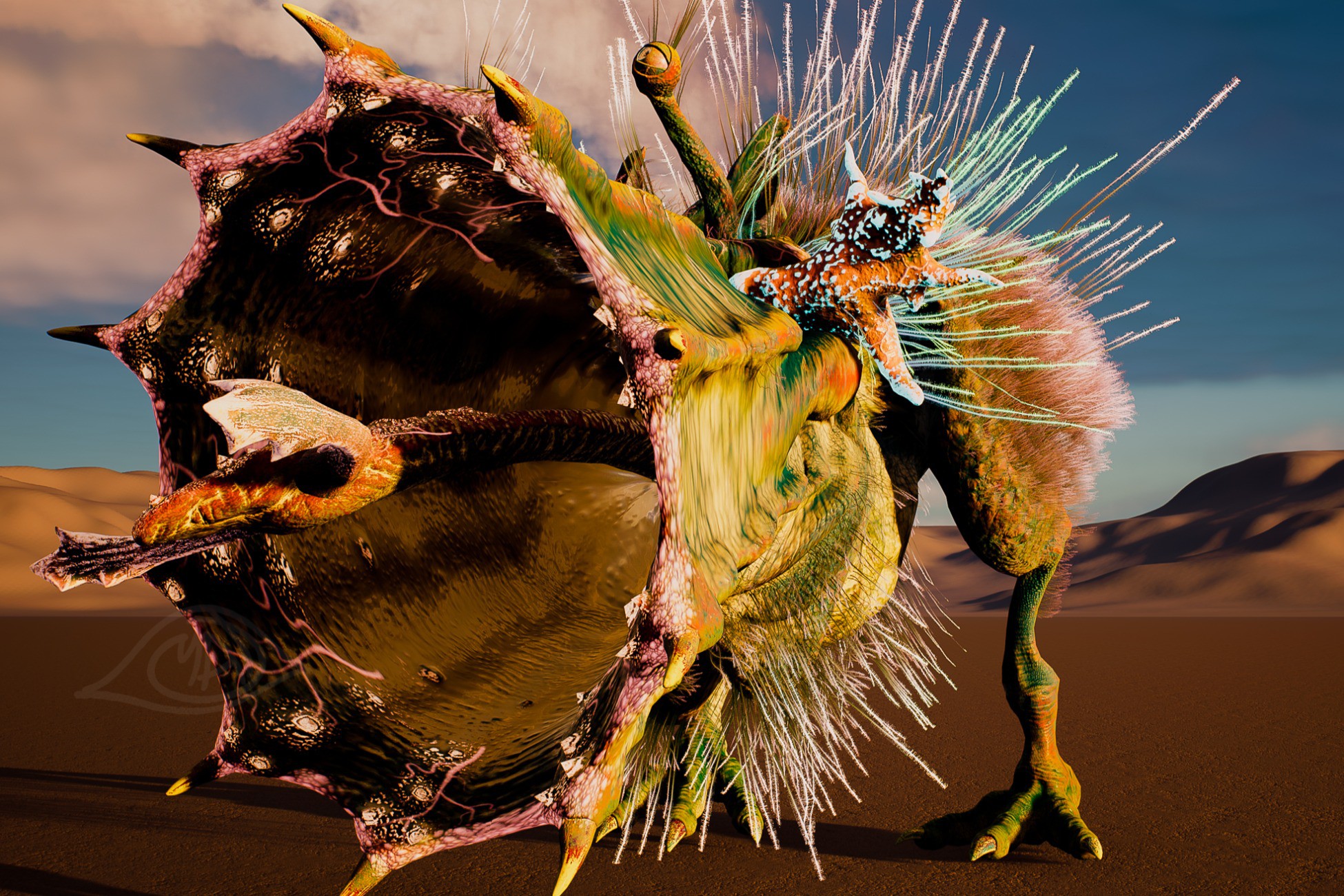 Sniffer ThornyLily | 3D Creatures | Unity Asset Store