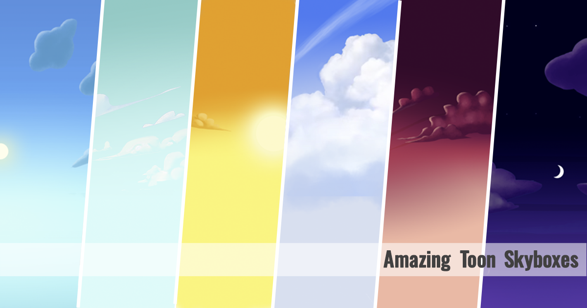 Toon Skyboxes | 2D Sky | Unity Asset Store