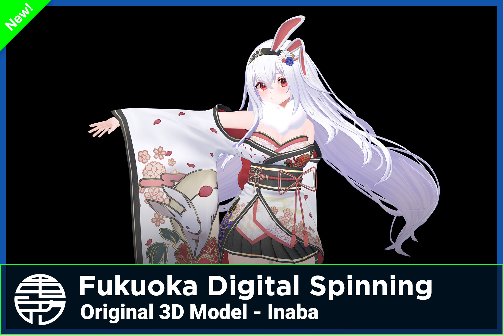 Original 3D model - INABA | 3D Humanoids | Unity Asset Store