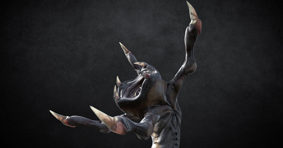 Clawed Worms Collection | 3D Creatures | Unity Asset Store