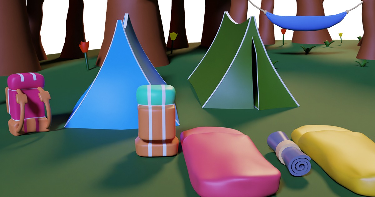 Low Poly - Camp Pack | 3D Environments | Unity Asset Store