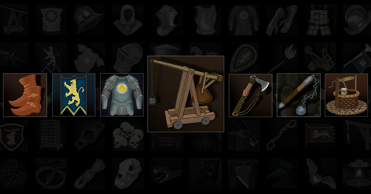 RPG Medieval Icons 01 | 2D 아이콘 | Unity Asset Store