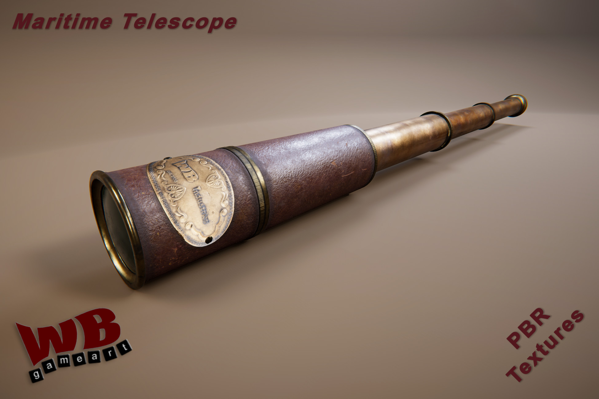 Maritime Telescope | 3D Props | Unity Asset Store