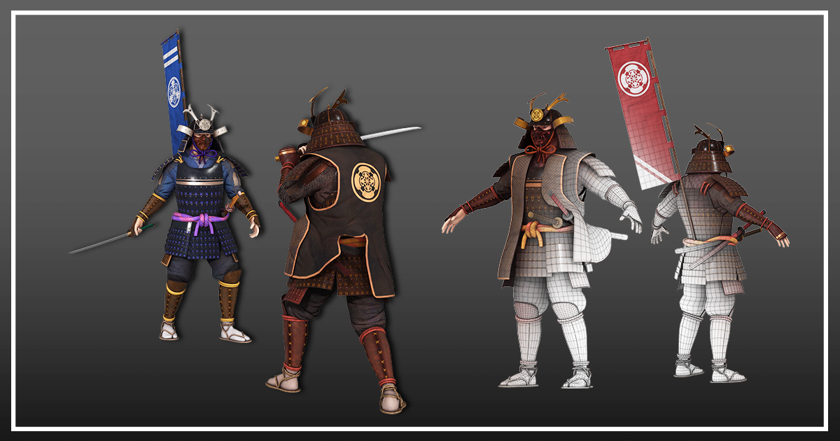 Samurai Character with Weapon | Characters | Unity Asset Store