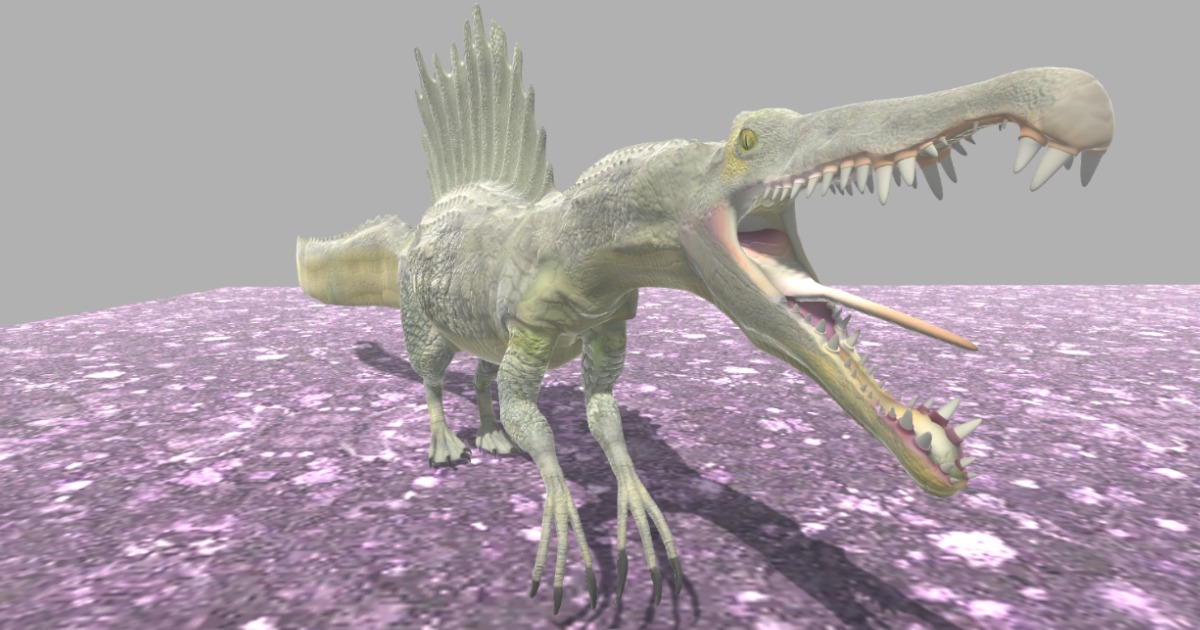 Spinosaurus aegyptiacus | Characters | Unity Asset Store
