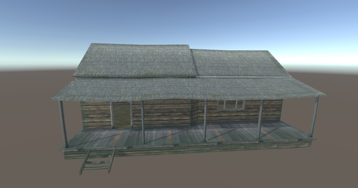 The old hut | 3D Historic | Unity Asset Store