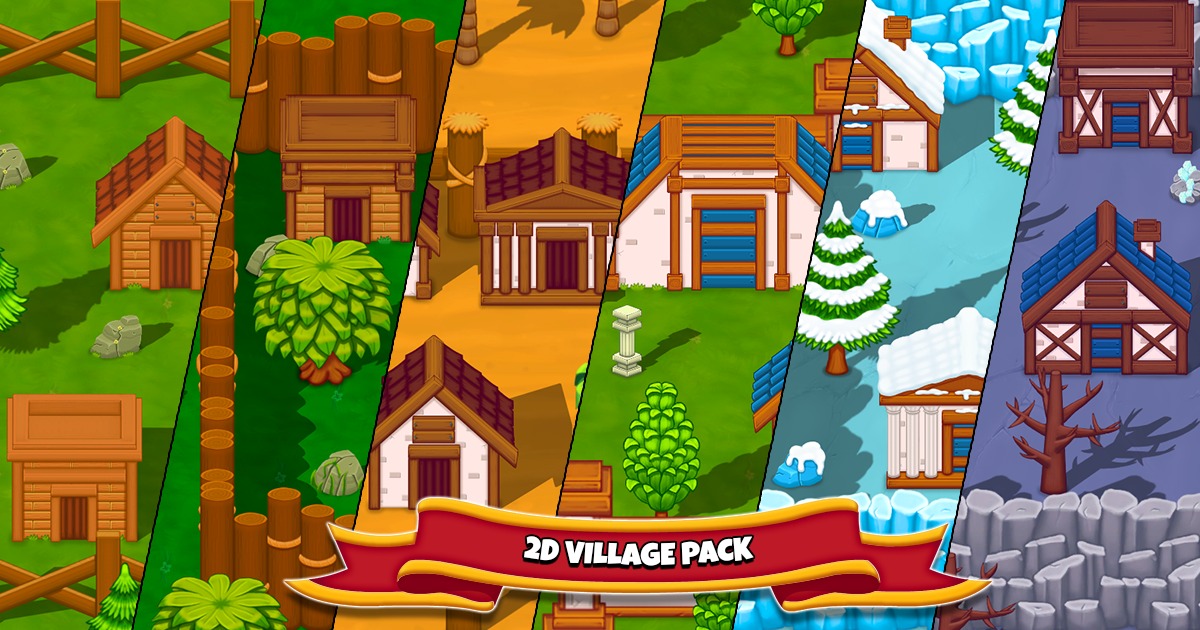 2D Fantasy Village Pack | 2D Environments | Unity Asset Store
