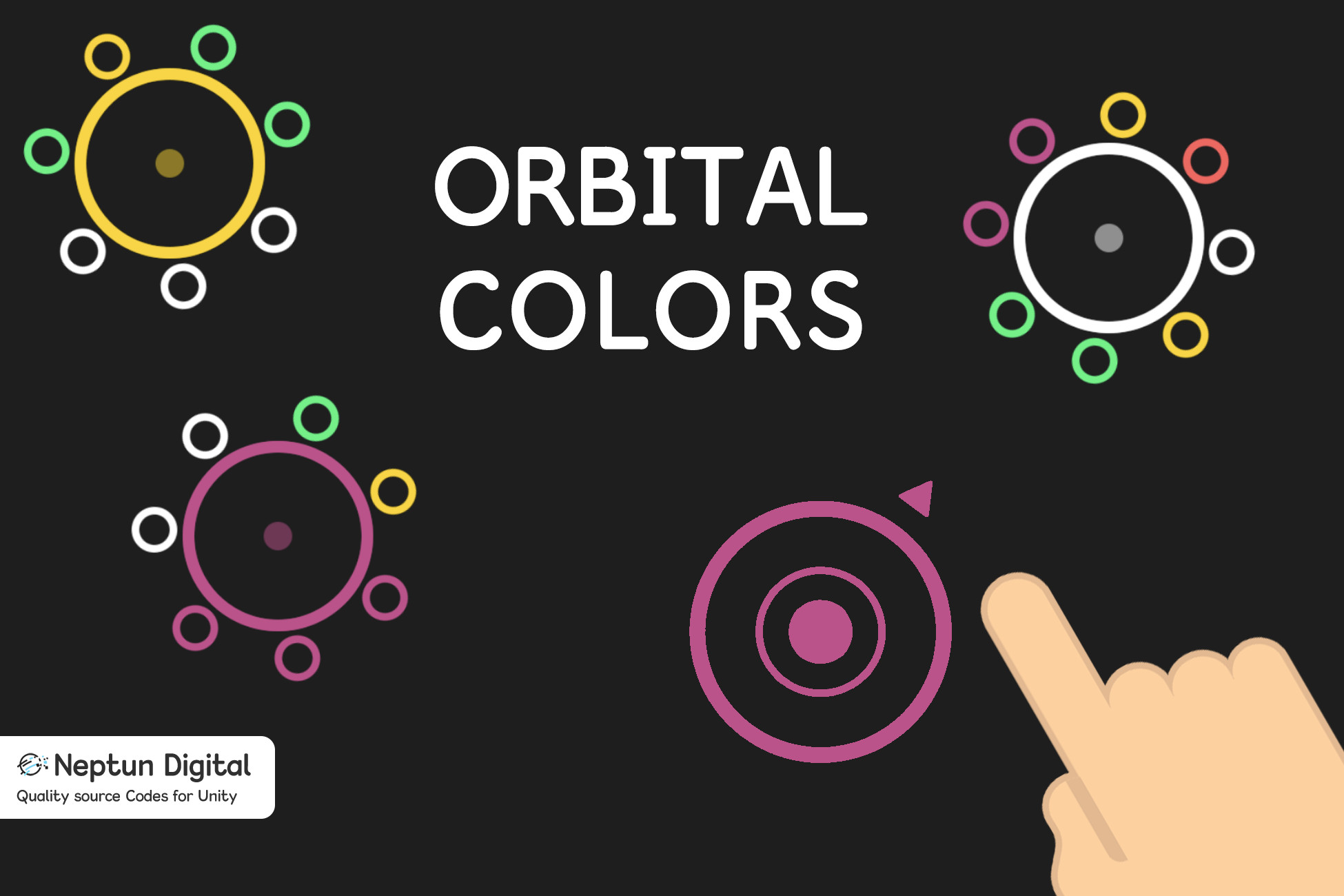 Orbital Colors - 2D Game Template | Packs | Unity Asset Store