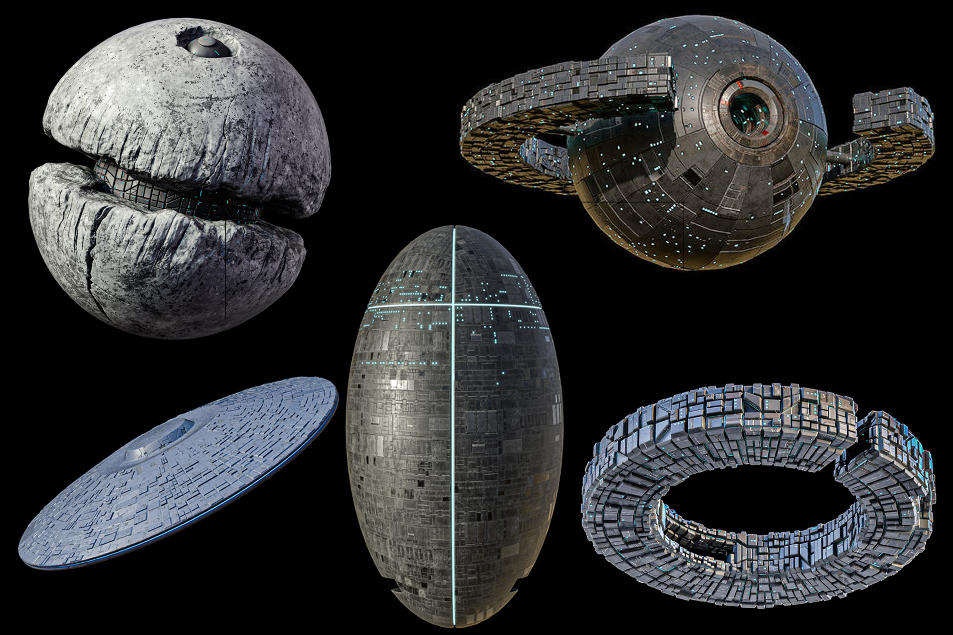 Spaceship Station Pack | 3D Space | Unity Asset Store