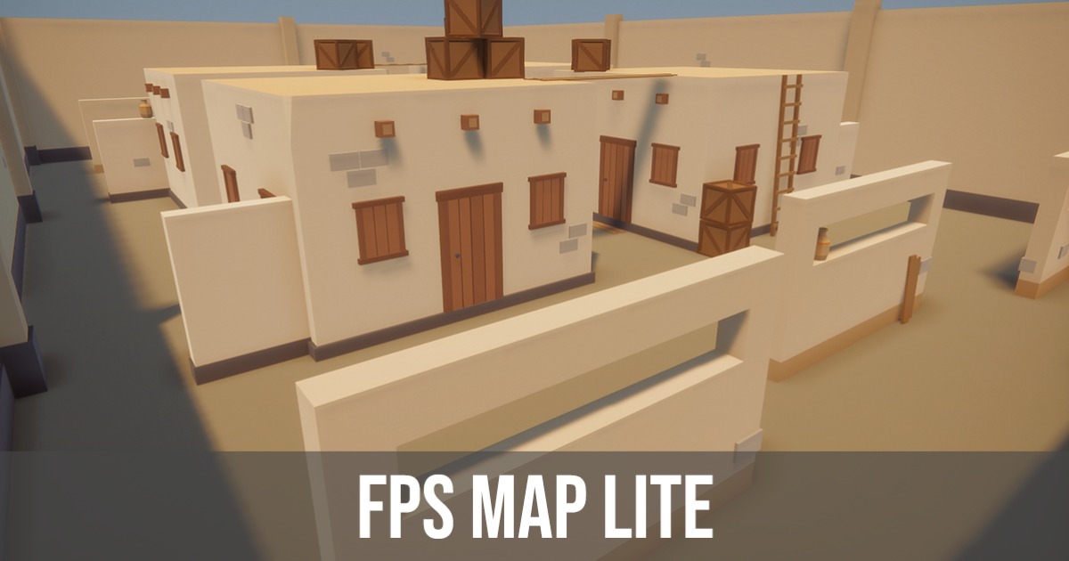Low Poly FPS Map Lite | 3D Environments | Unity Asset Store