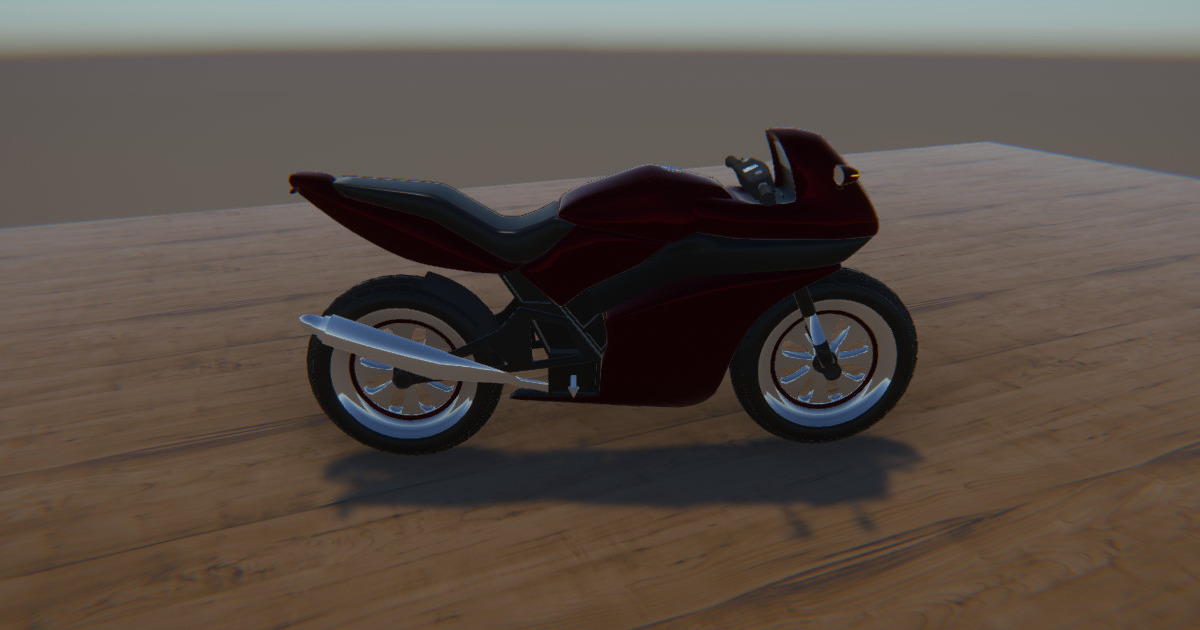 Concept Motorcycle Animated | 3D Land | Unity Asset Store