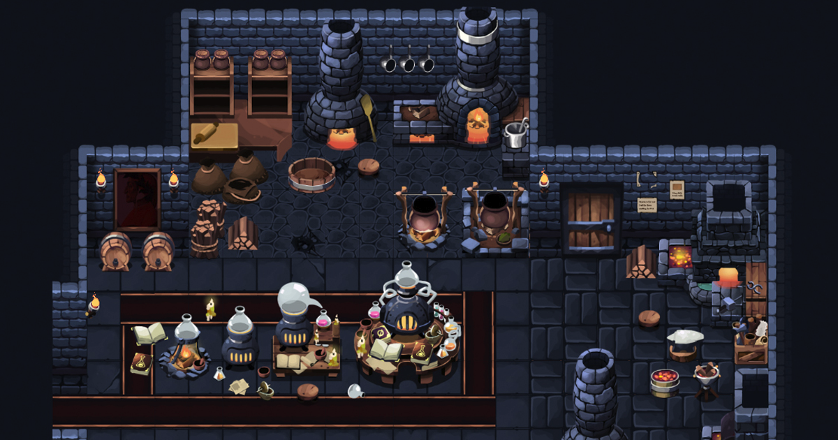 PREMIUM Workshops Tiles & Props | 2D Environments | Unity Asset Store