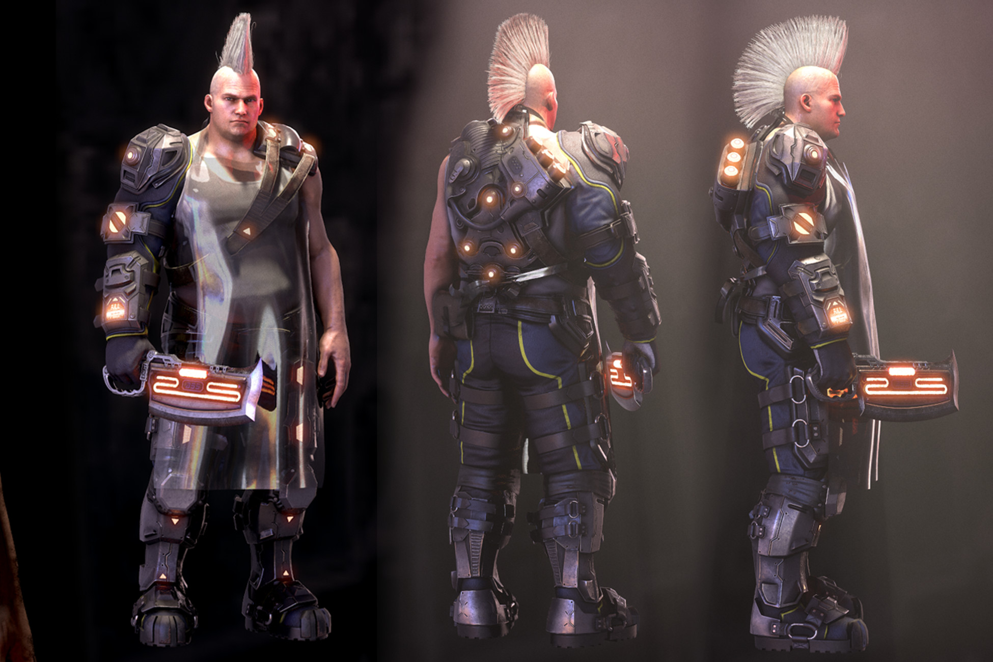 Cyber Butcher | 角色 | Unity Asset Store