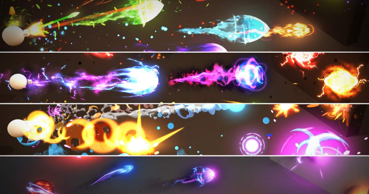 Unique Projectiles - Mega Pack - Vol. 1 | VFX | Unity Asset Store