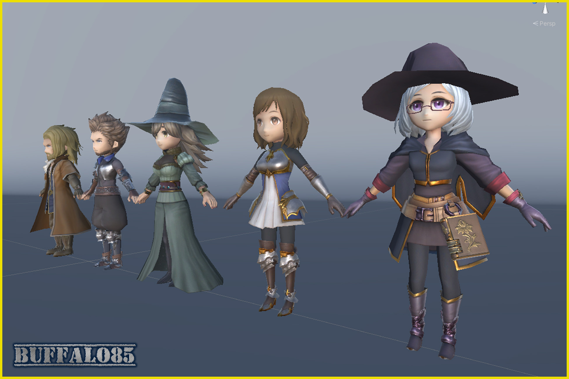 Knight_Group_02 | キャラクター | Unity Asset Store