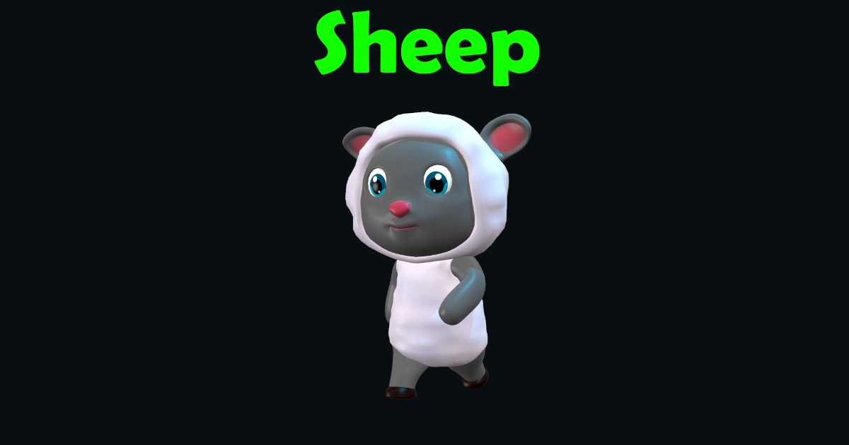 Cartoon Sheep Animated | Characters | Unity Asset Store