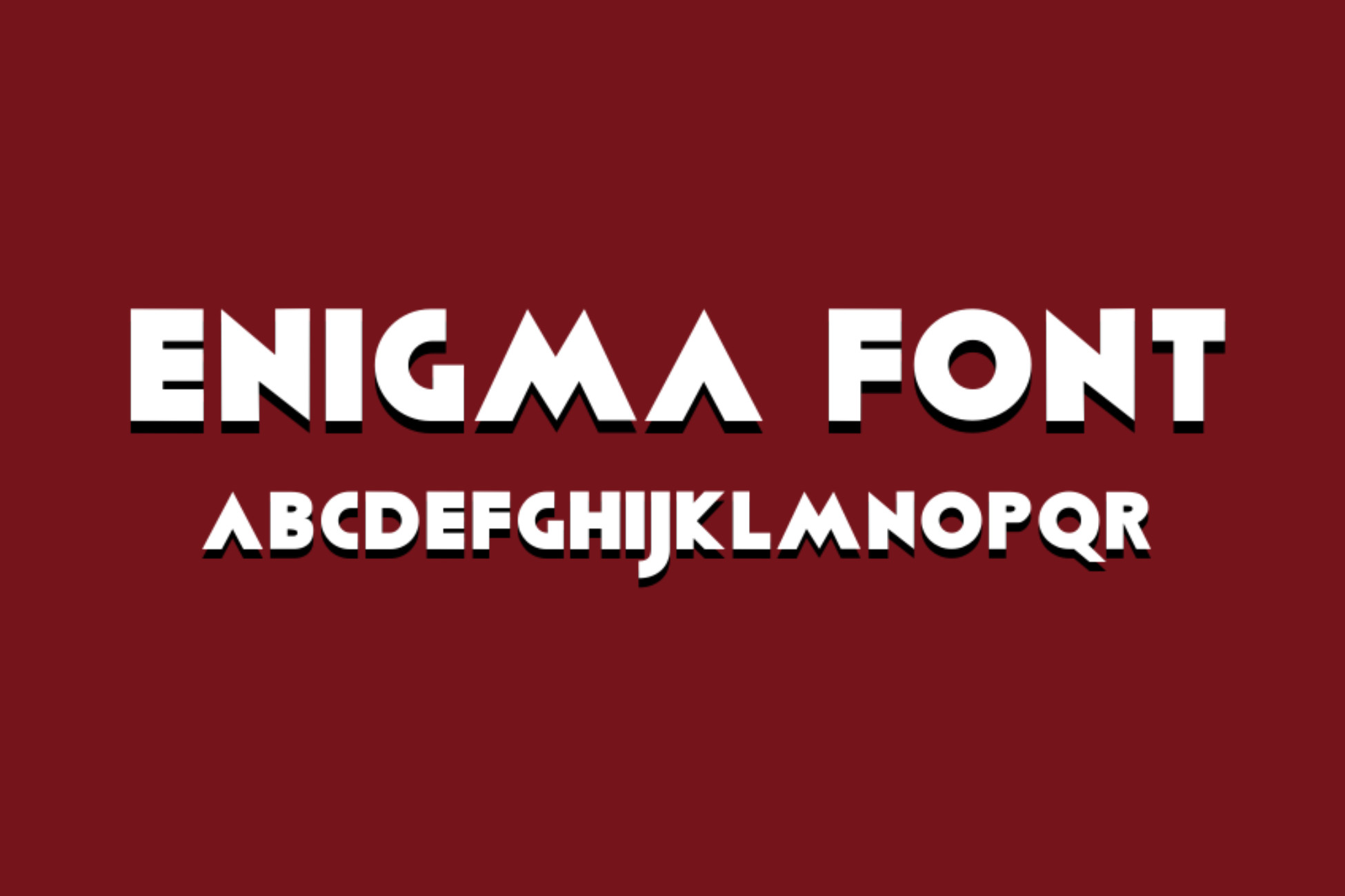 Enigma Font | 2D Fonts | Unity Asset Store