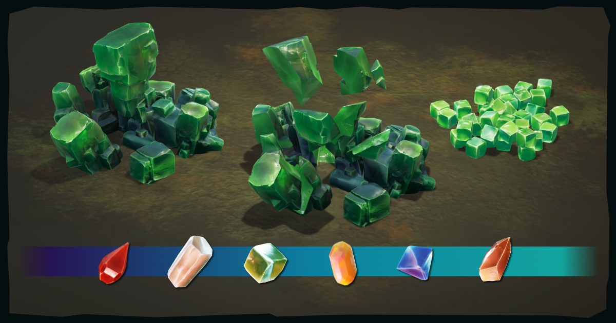 Shatter Stone: Stylized Gemstones | 3D Props | Unity Asset Store