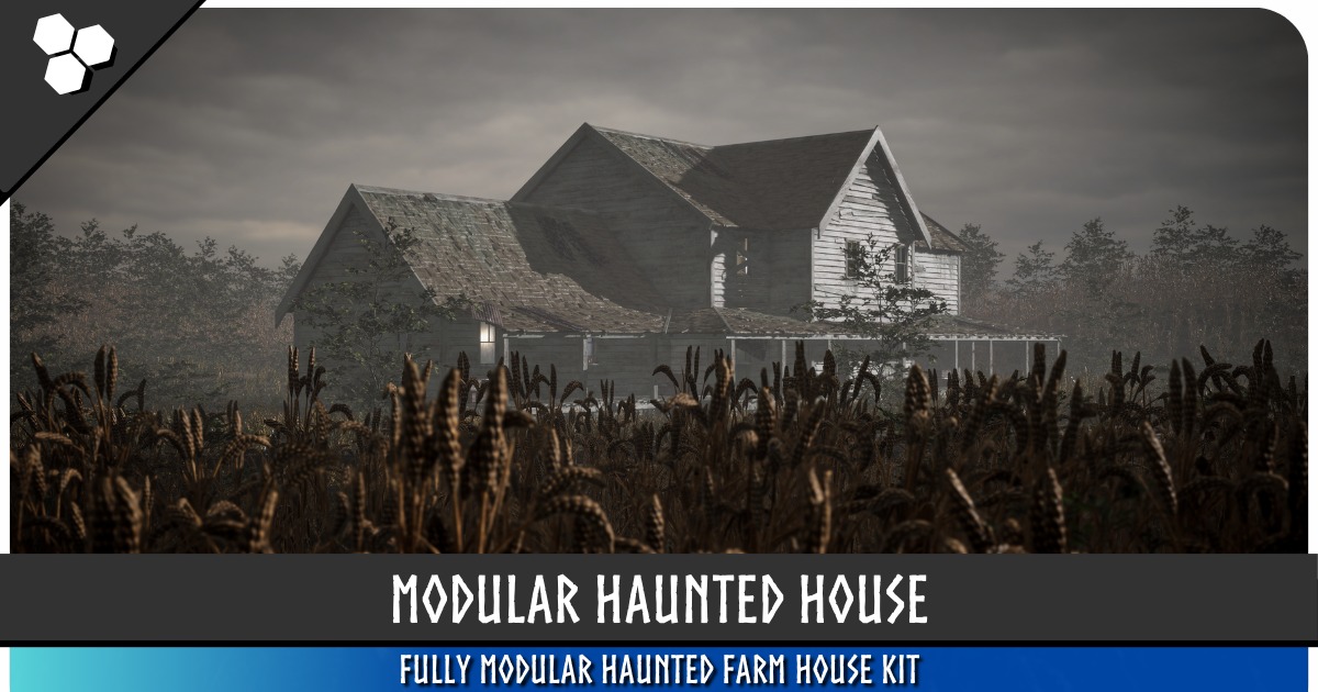 Modular Haunted House (Modular House, Modular Building, Barn, Haunted ...