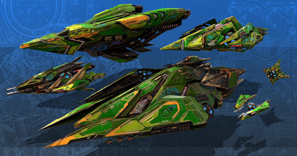 Spaceships Vol. #09 | 3D Space | Unity Asset Store