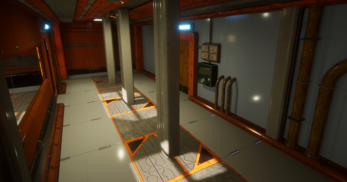 Sci-Fi Interior Vol 1 | 3D Environments | Unity Asset Store
