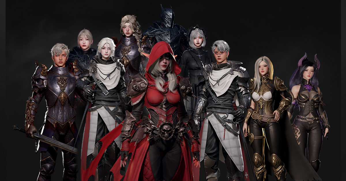 Dark-Fantasy Pack: Male and Female Characters | 角色 | Unity Asset Store