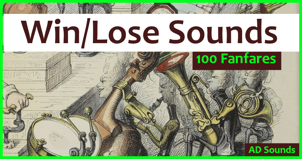 Win/Lose Sounds - Fanfares | Audio Sound FX | Unity Asset Store