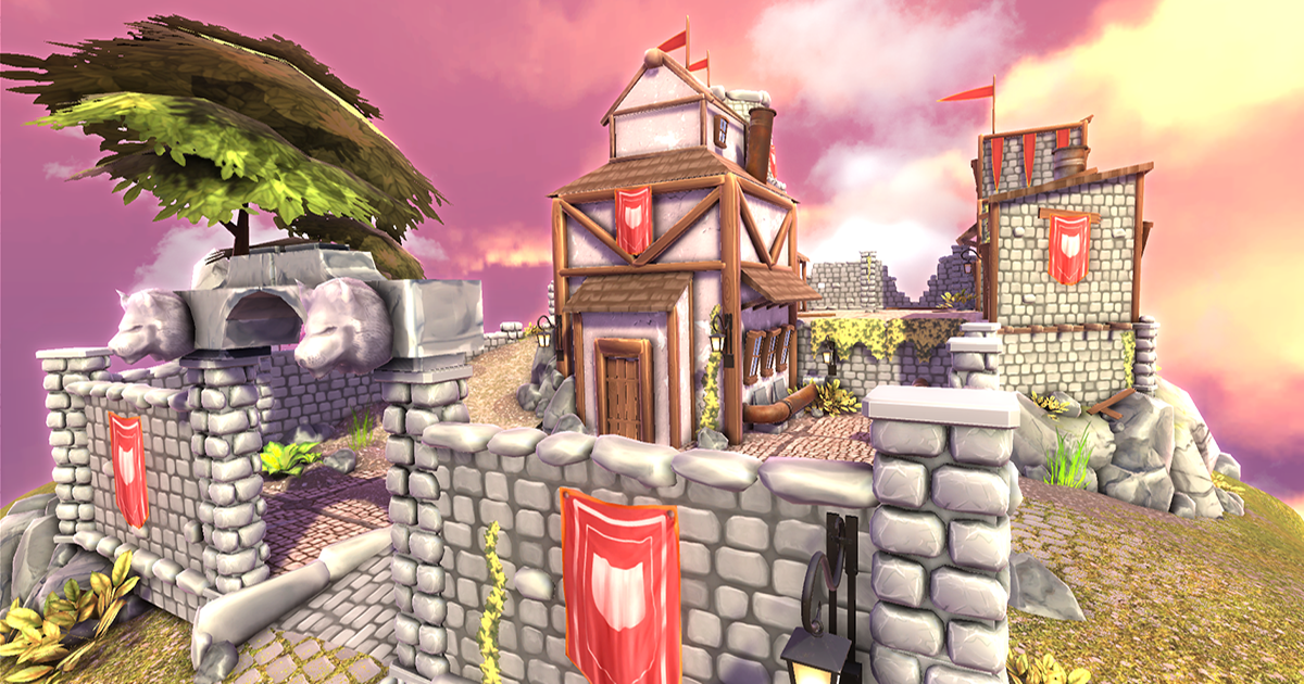 Complete Ghost Village - Infinity Modular Pack | 3D Environments ...