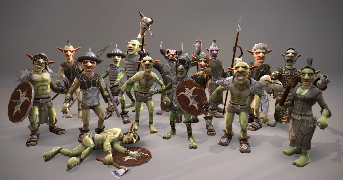 Fantasy Horde - Goblin | Characters | Unity Asset Store