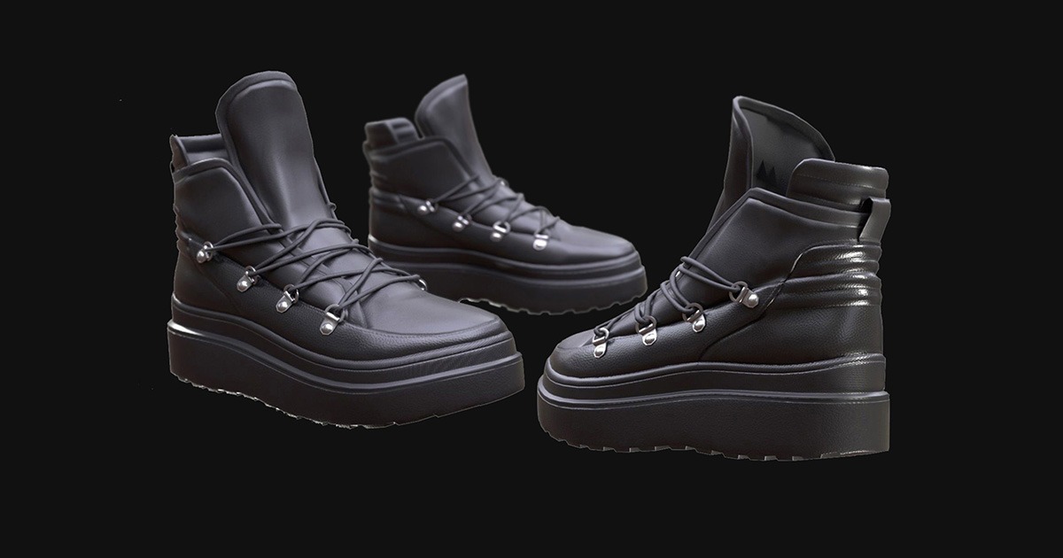 28 Boots - Male/Female - Rigged Humanoid Skeleton | 3D Characters ...