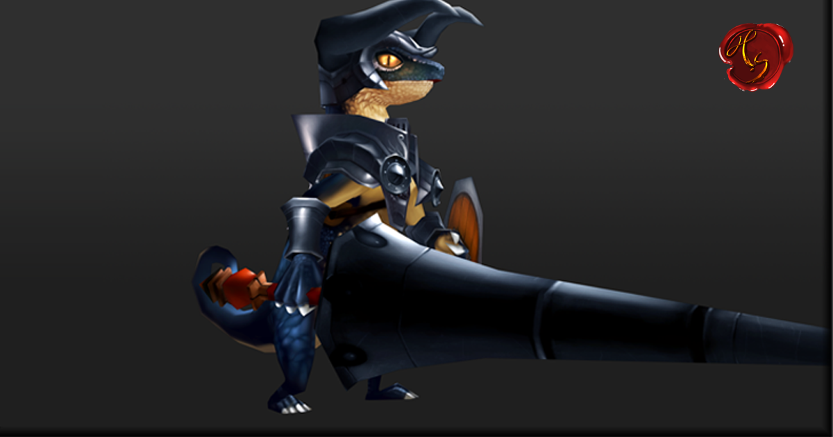 Toon Lizard Warrior | 3D Characters | Unity Asset Store