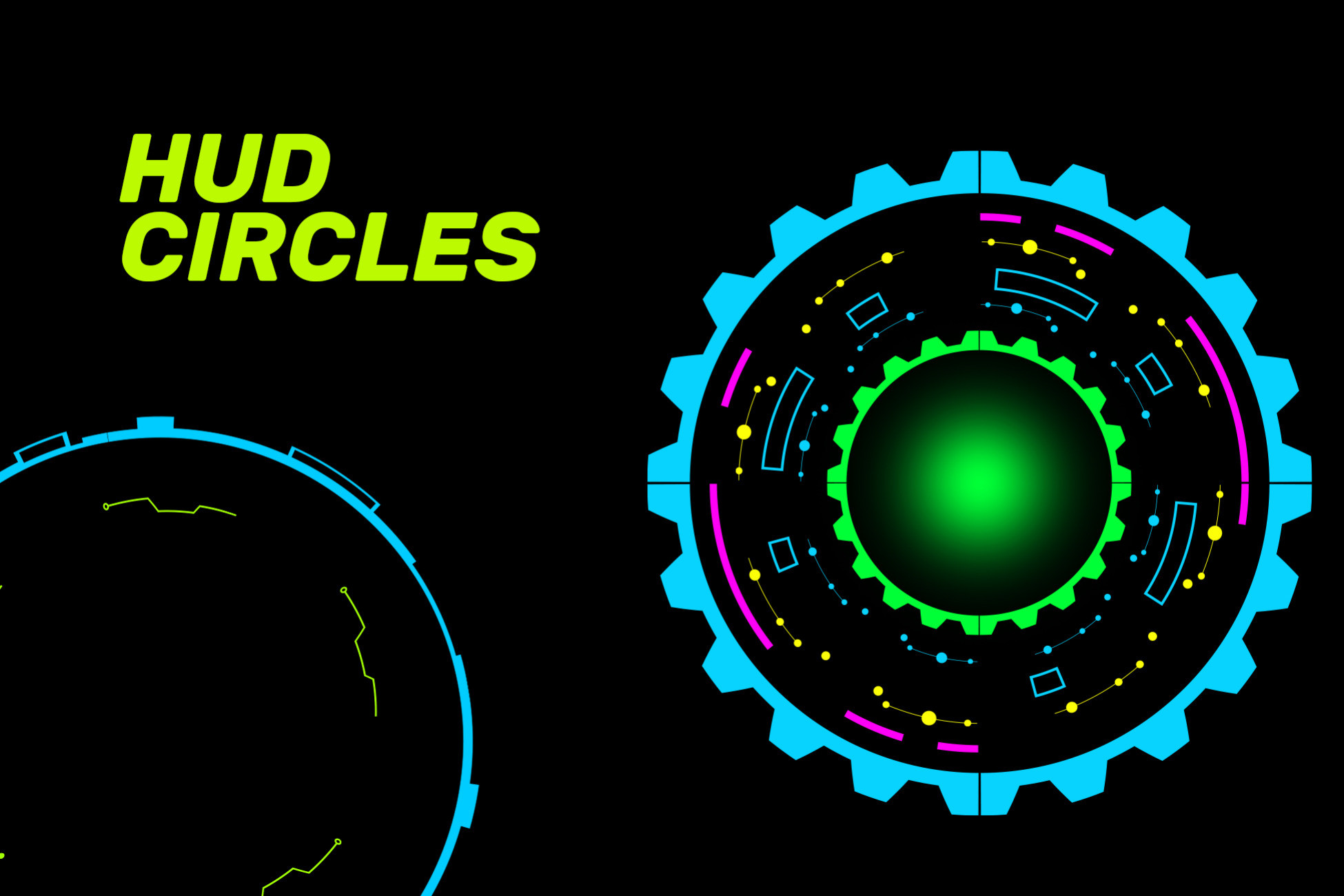 SciFi Ui-Science Fiction Circles Elements | 2D GUI | Unity Asset Store