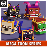 Boximon Pack 08 Mega Toon Series