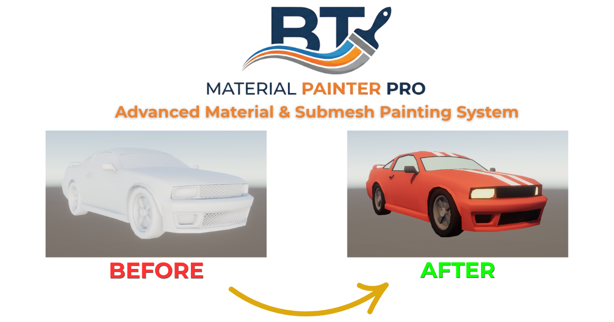 BT-Material/Submesh Painter Pro: Advanced Material & Submesh Painting ...