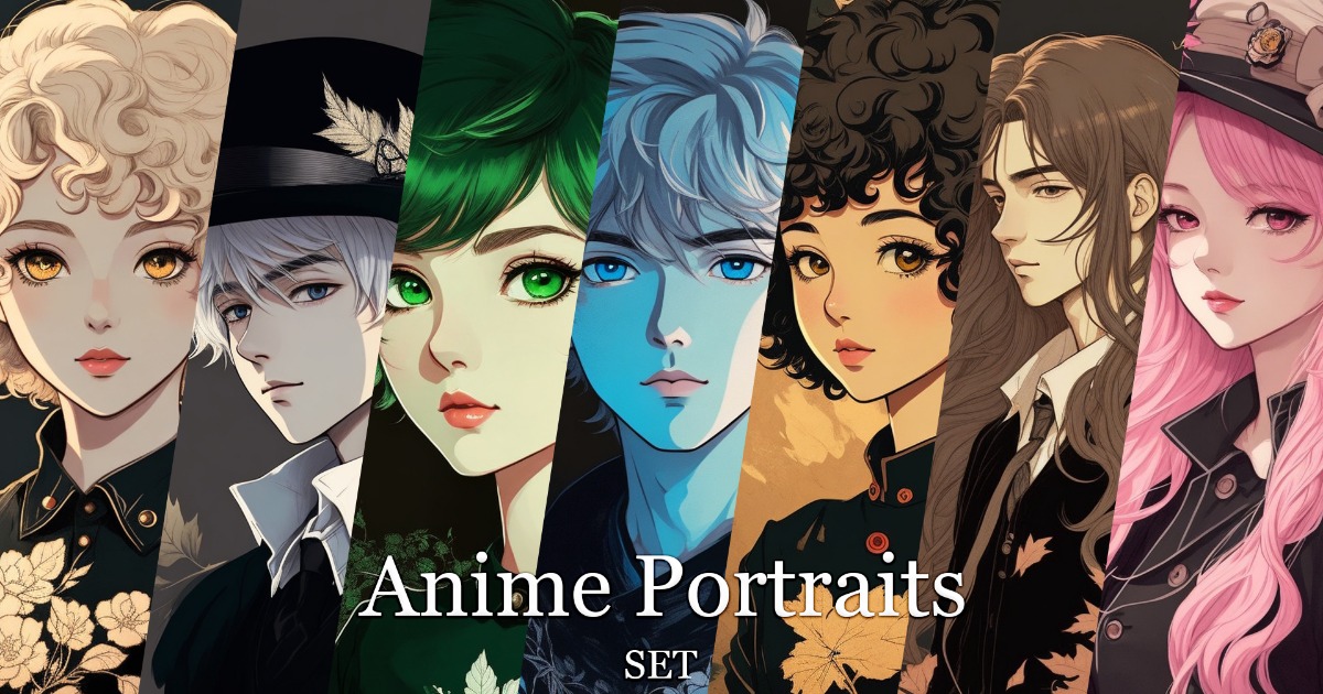 Anime Portraits | 2D Icons | Unity Asset Store