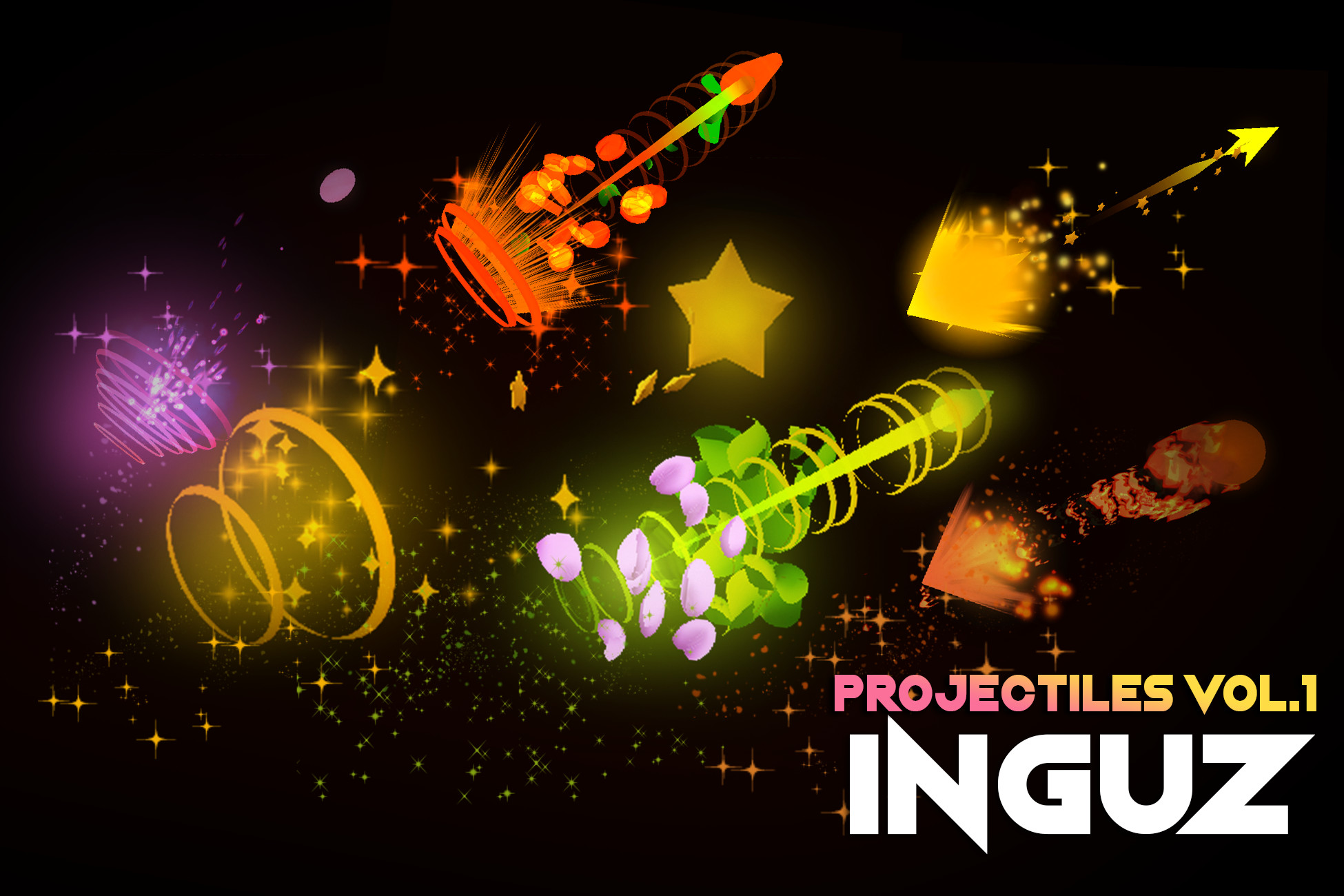 The Beautiful Projectile Arsenal Vol.1 | VFX Particles | Unity Asset Store