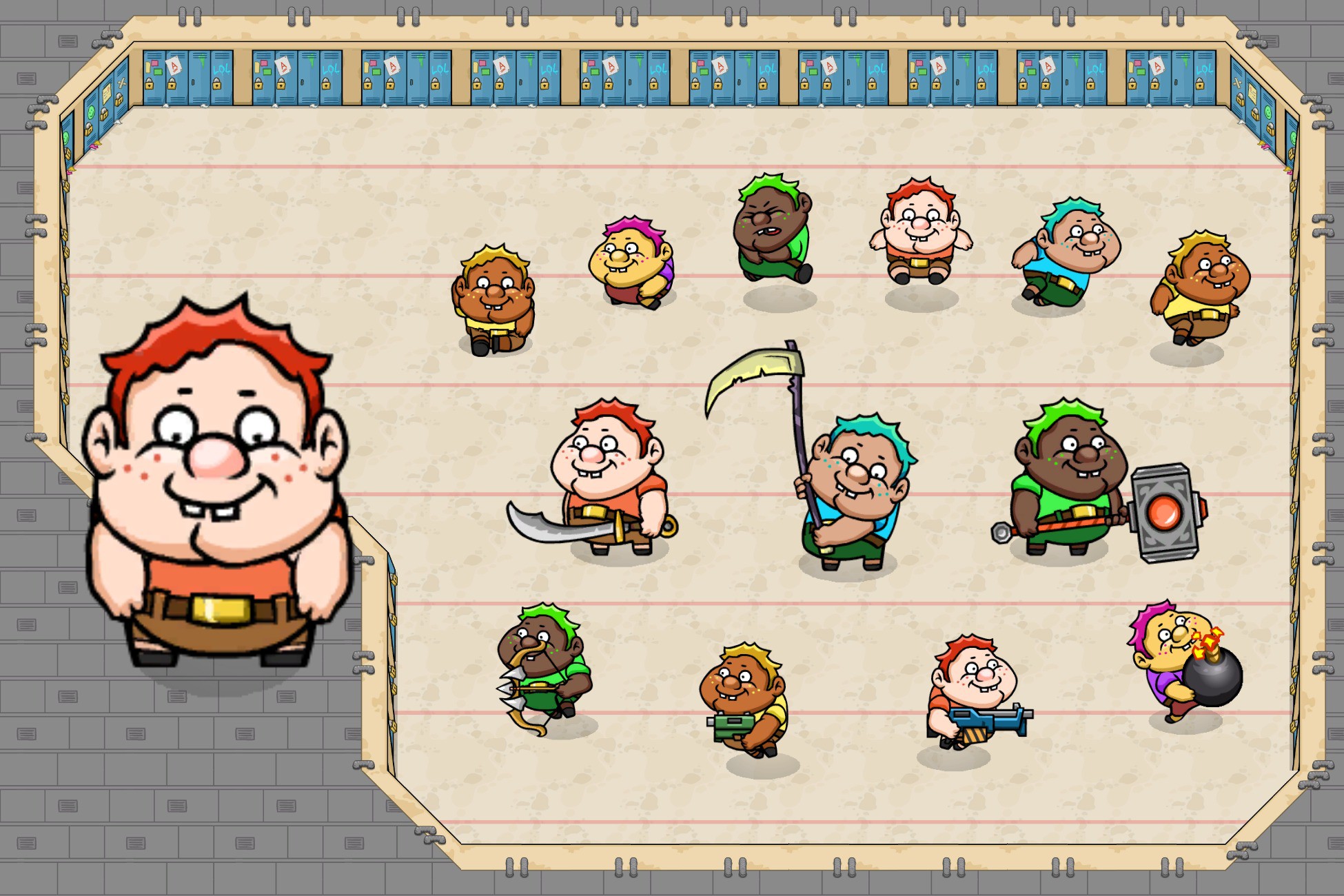 2D Character - Ginger Kid | 2D 캐릭터 | Unity Asset Store