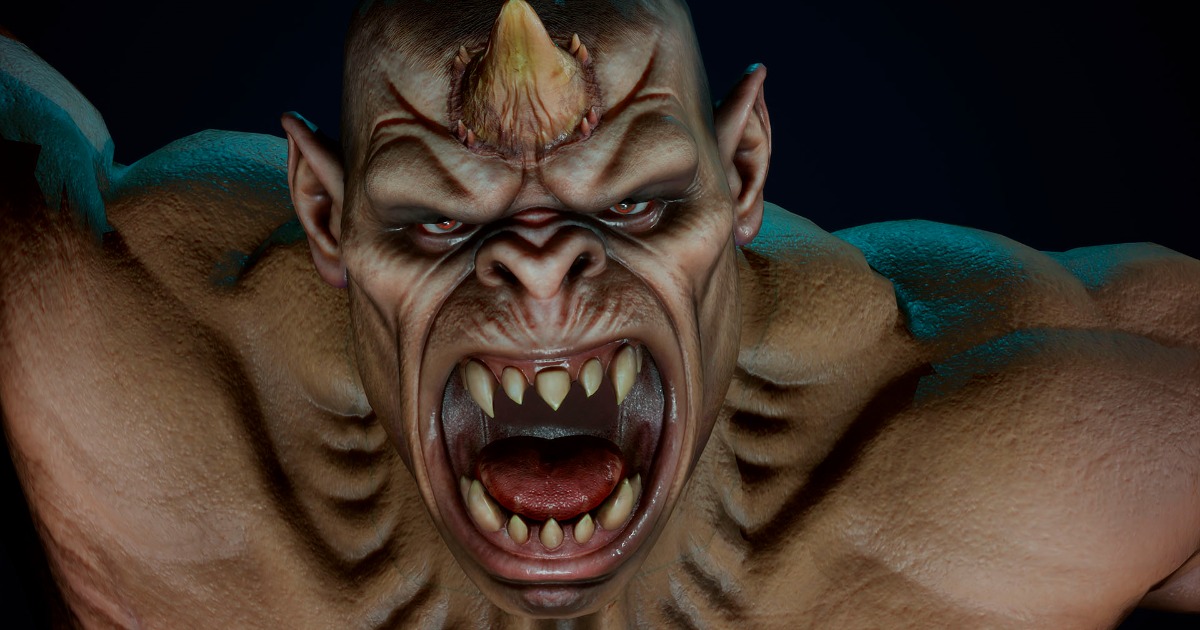 Ogre_4 | 3D 생물 | Unity Asset Store