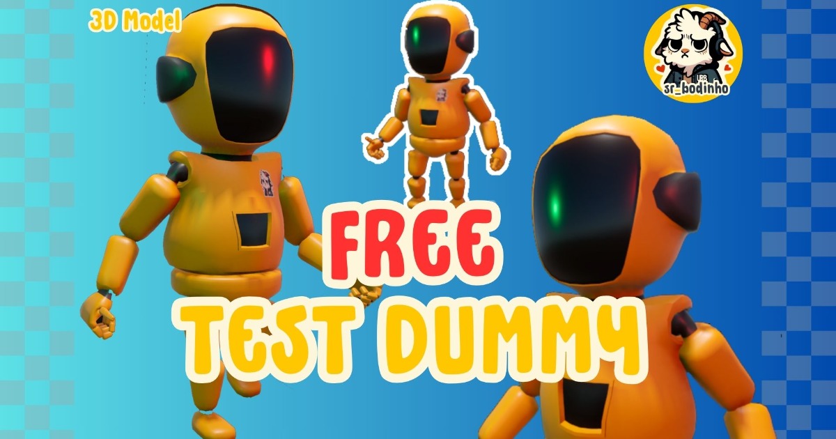 Test Dummy | 3D Creatures | Unity Asset Store