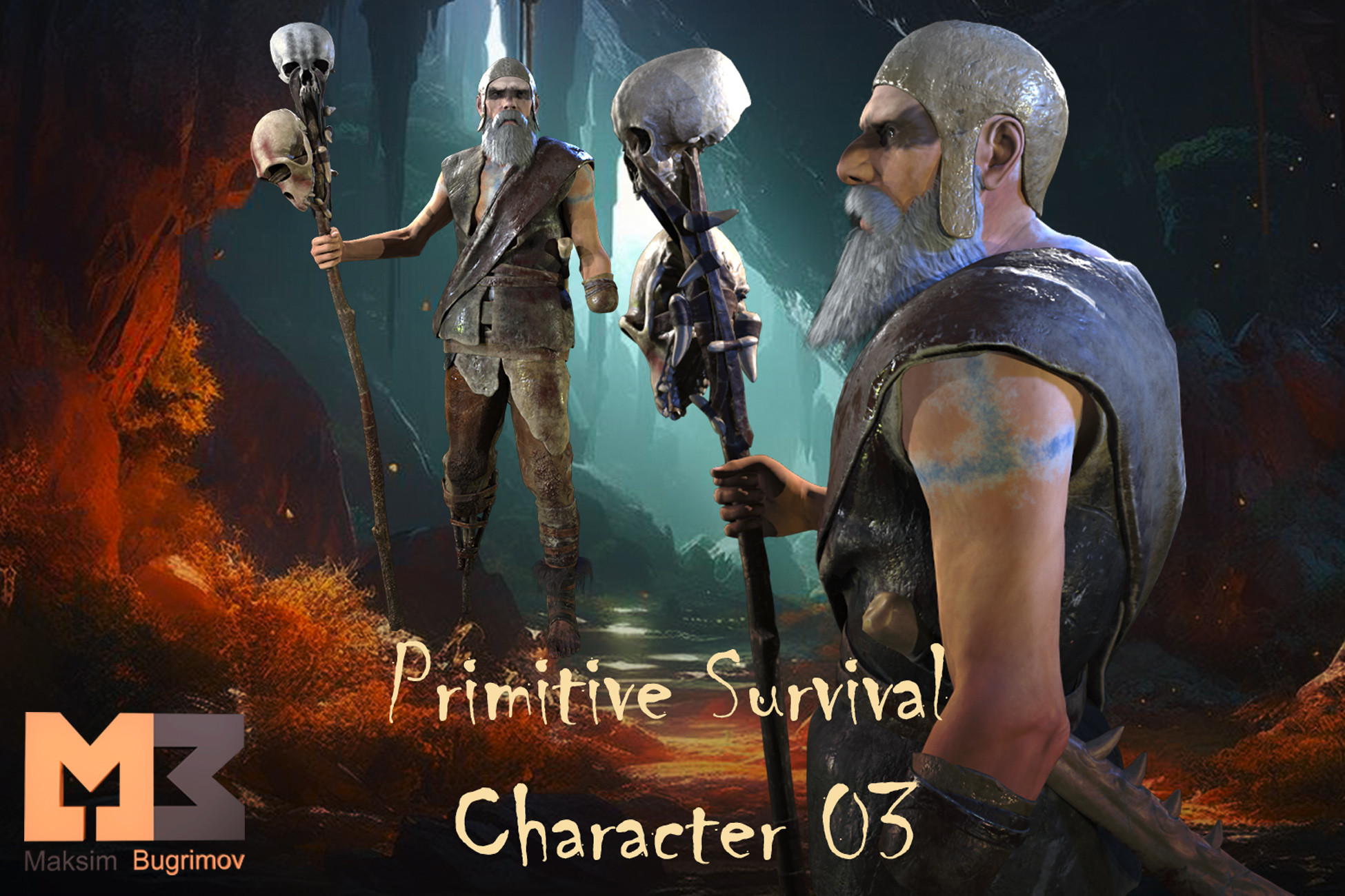 Primitive Character Survival 03 | Characters | Unity Asset Store