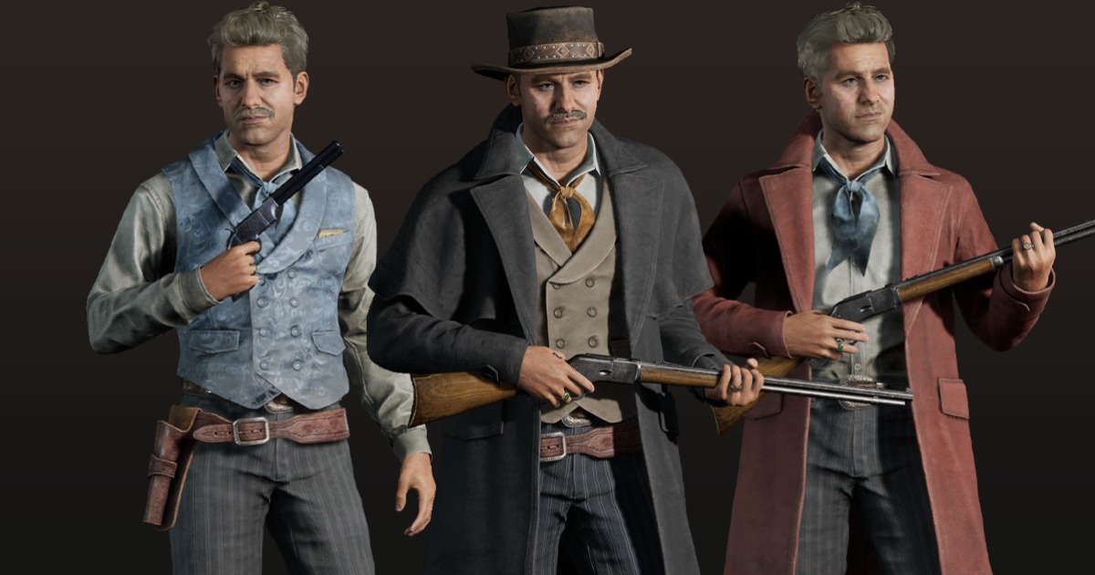 Western Character Henry - Gunner Cheater Gambler Huckster Cowboy Wild ...