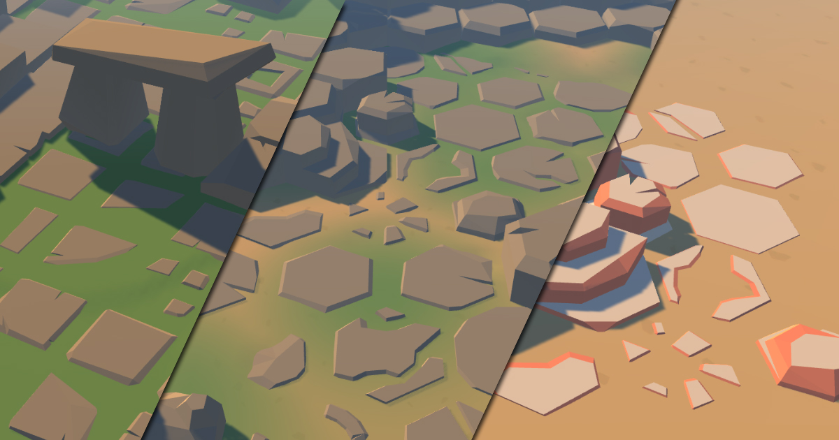 TBS Stylized Hex and Platforms | 3D 环境 | Unity Asset Store