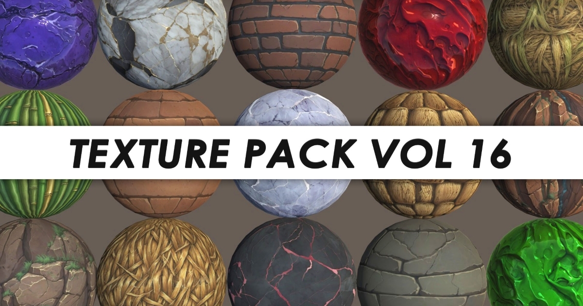 Stylized Textures - Pack Vol 16 | 2D Textures & Materials | Unity Asset ...