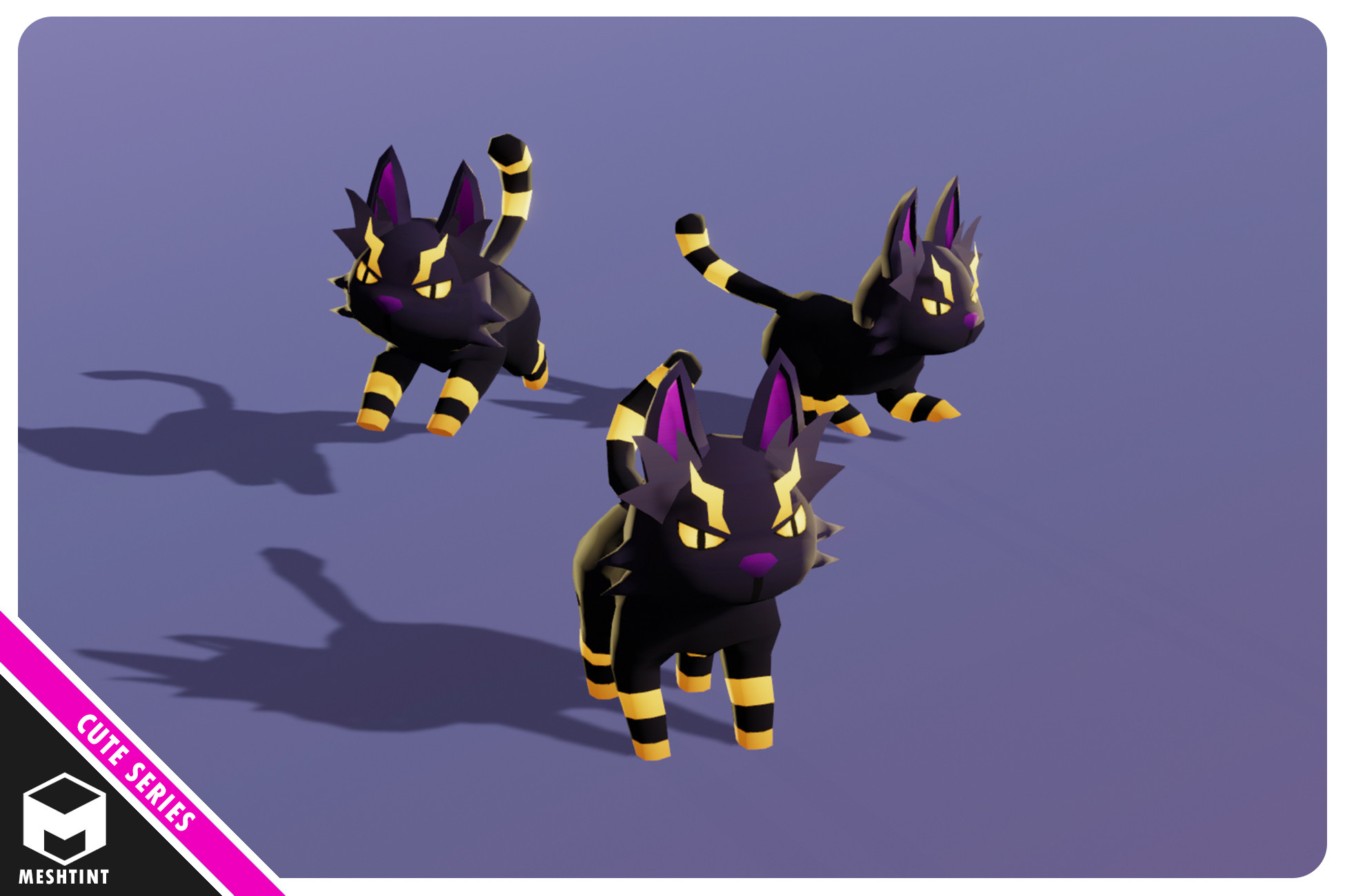 Cat Meow Cute Series | 3D Creatures | Unity Asset Store