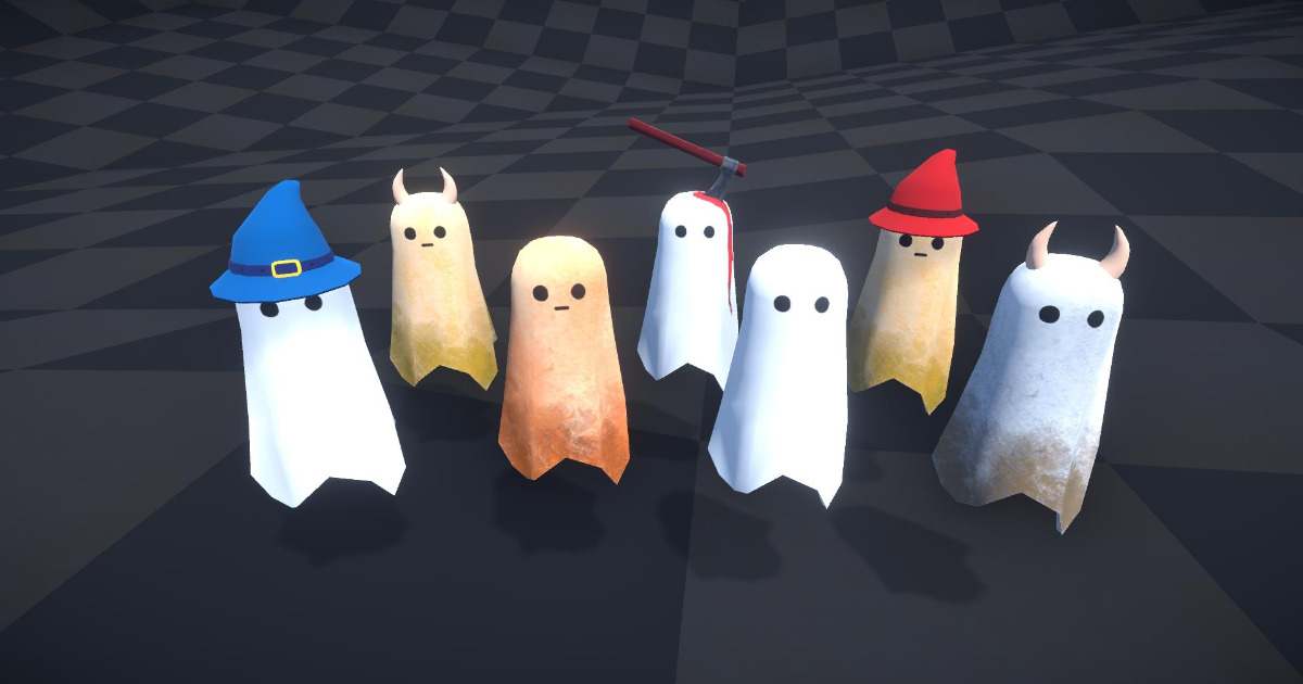 Little Ghost lowpoly(FREE) | 3D Characters | Unity Asset Store