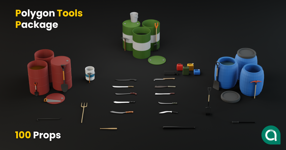 Polygon Tools Package | 3D 道具 | Unity Asset Store